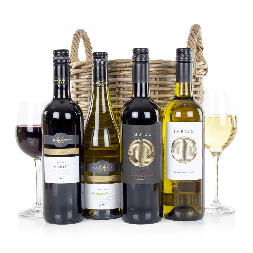 FOUR WINES IN A BOX - Gifts to Britain